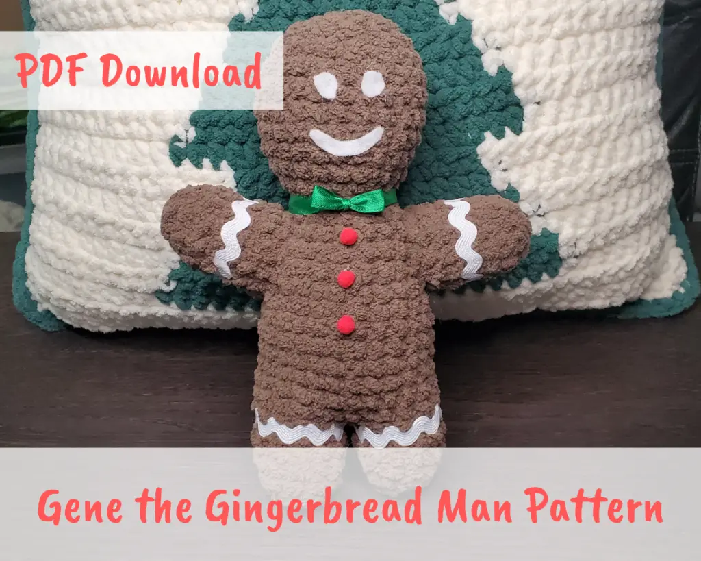 Gene The Gingerbread Man Pattern And Kit | Christmas Amigurumi ...